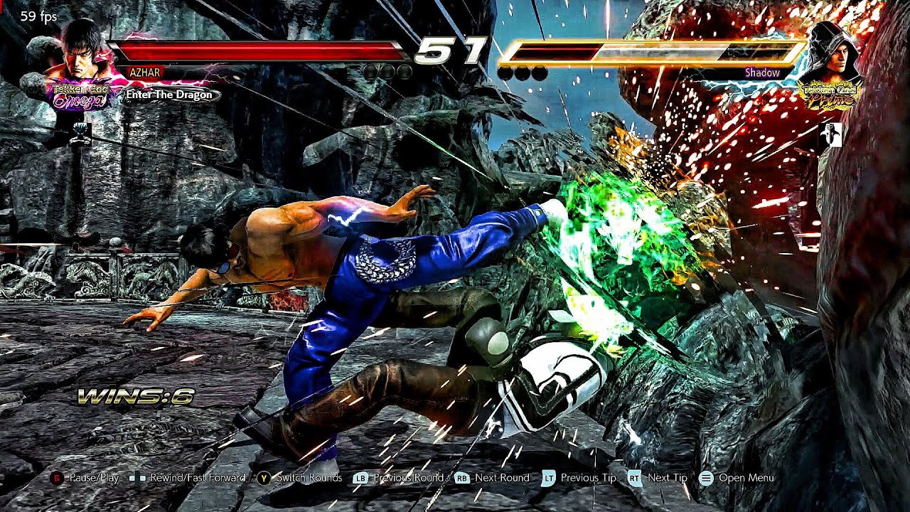 Tekken 7 | Azhar Law VS Shadow Steve Fox Aggressive Gameplay showdown ...