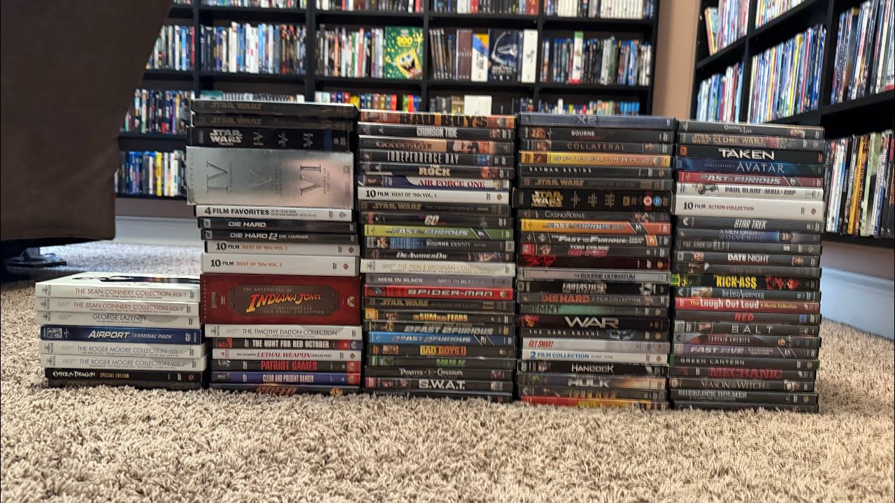 My Action DVD Collection Part 1 - YouTube