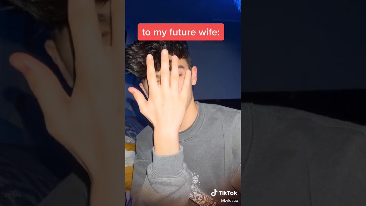 Kyle Thomas's "to my future wife" - YouTube