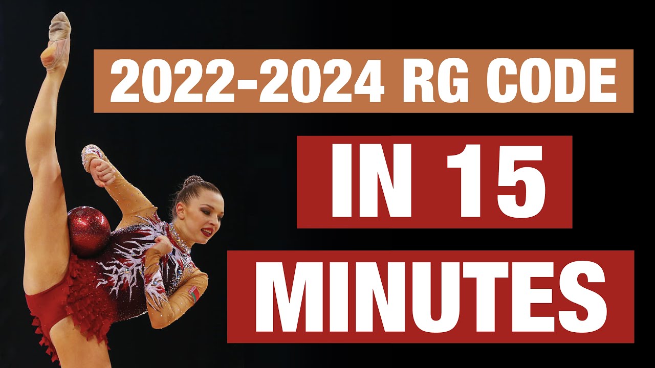 2022-2024 Code of Points in 15 minutes - YouTube