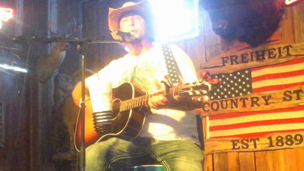 Caleb Haynes singing cover song by Kevin fowler Hard Man to Love - YouTube