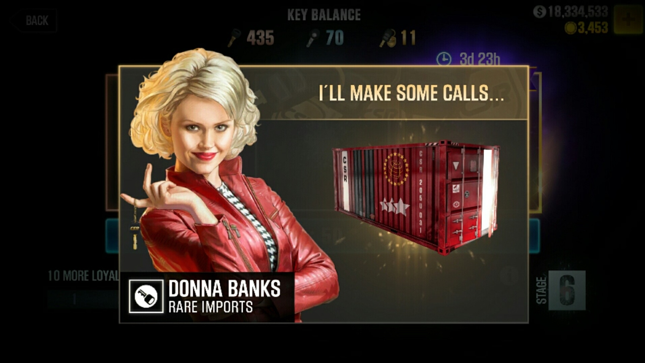 CSR2 opened 3 Gold Crates, USELESS Donna Banks - YouTube