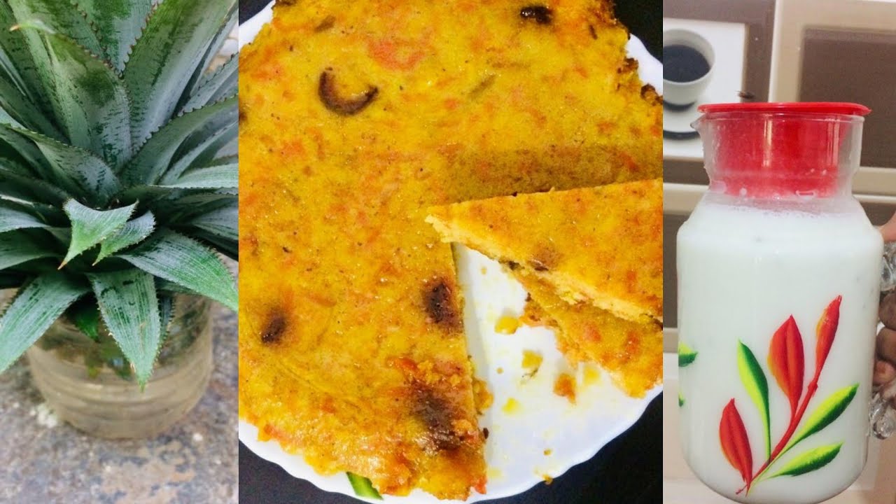 Carrot Coconut dates pola |Pineapple pola | Tender shake - YouTube