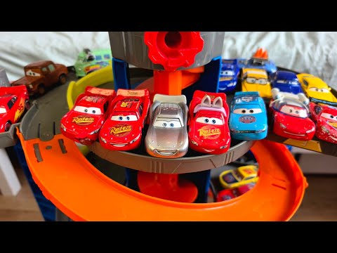 Disney Pixar Cars Spiral Track Test Review | Lightning McQueen & Friends