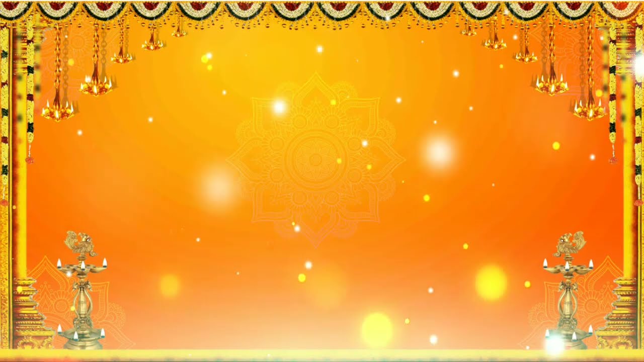 indian traditional festival background | Template Video Background ...