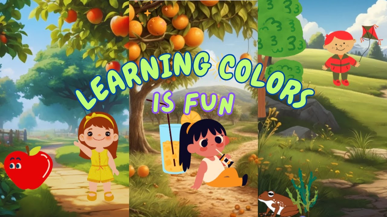 Colors for Kids: A Fun Learning Journey | Discovering Colors Together ...