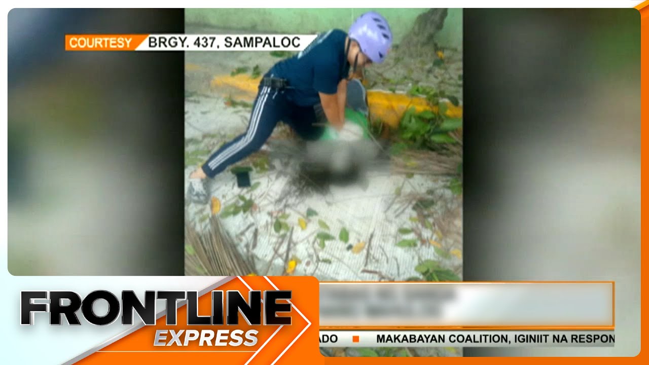 51-anyos na pinagtabas ng sanga ng niyog sa Maynila, nasawi nang ...