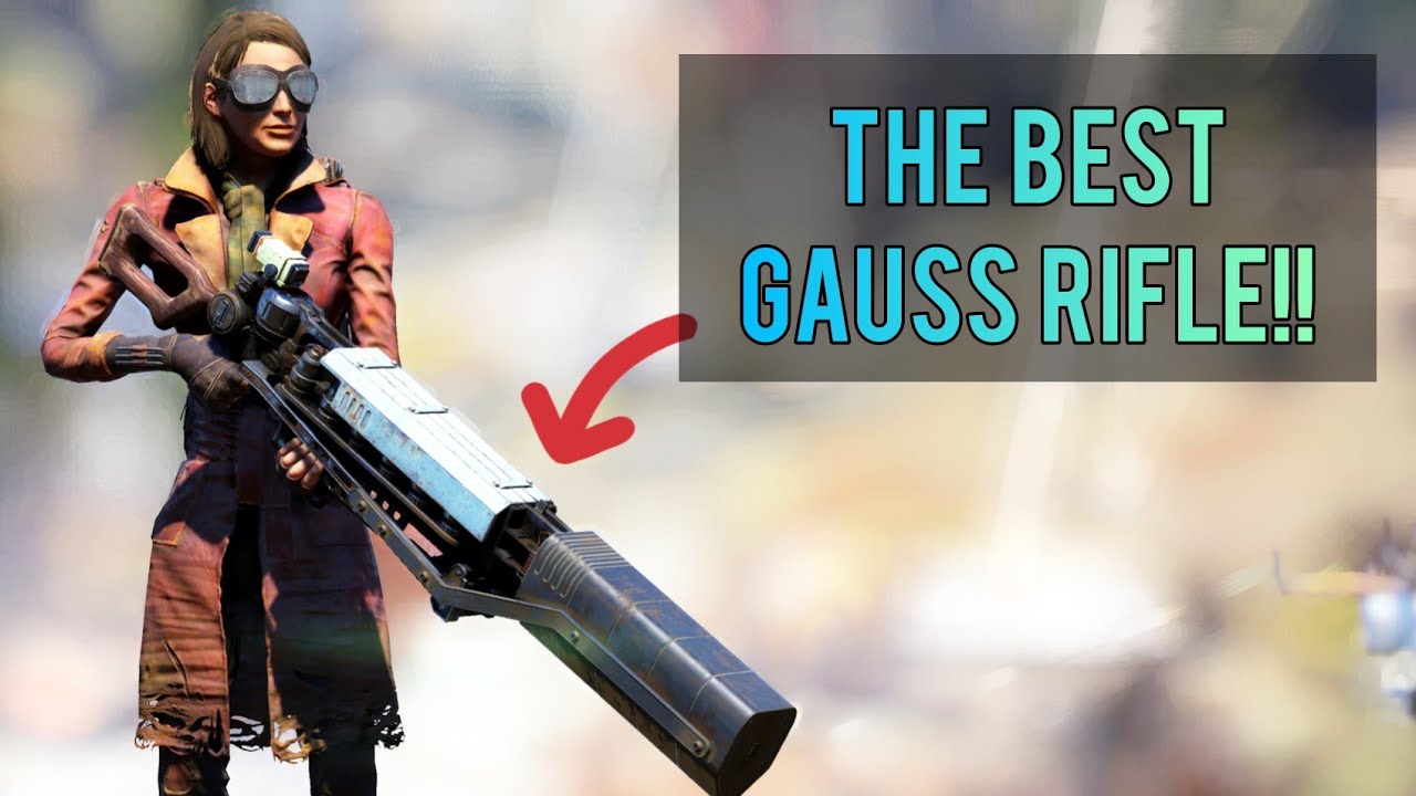 The Best Gauss Rifle in the Game !! - Fallout 76 - YouTube