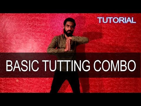 How to do Basic Tutting Combo {Dance Moves Tutorial} | Shubham Taak n ...