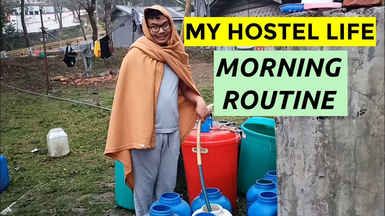 My HOSTEL Life MORNING Routine - YouTube