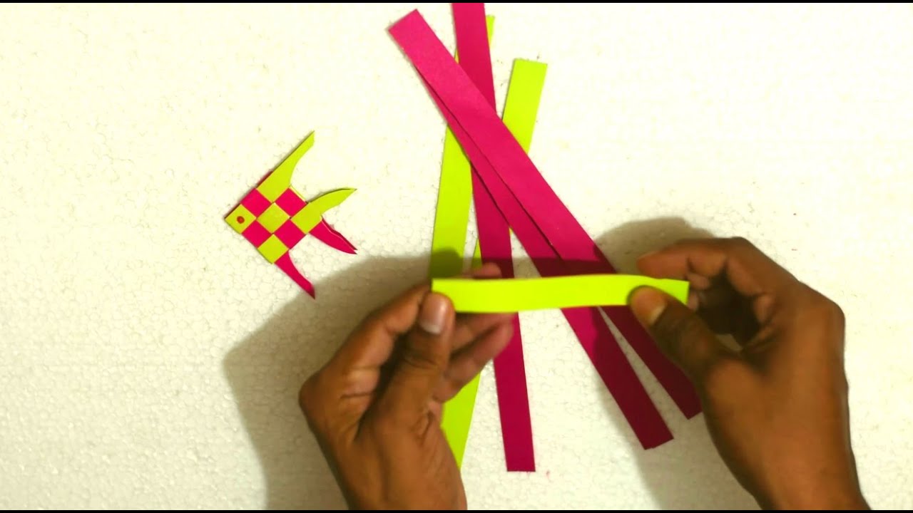 paper fish || paper fish craft easy making || কাগজের মাছ তৈরি - YouTube