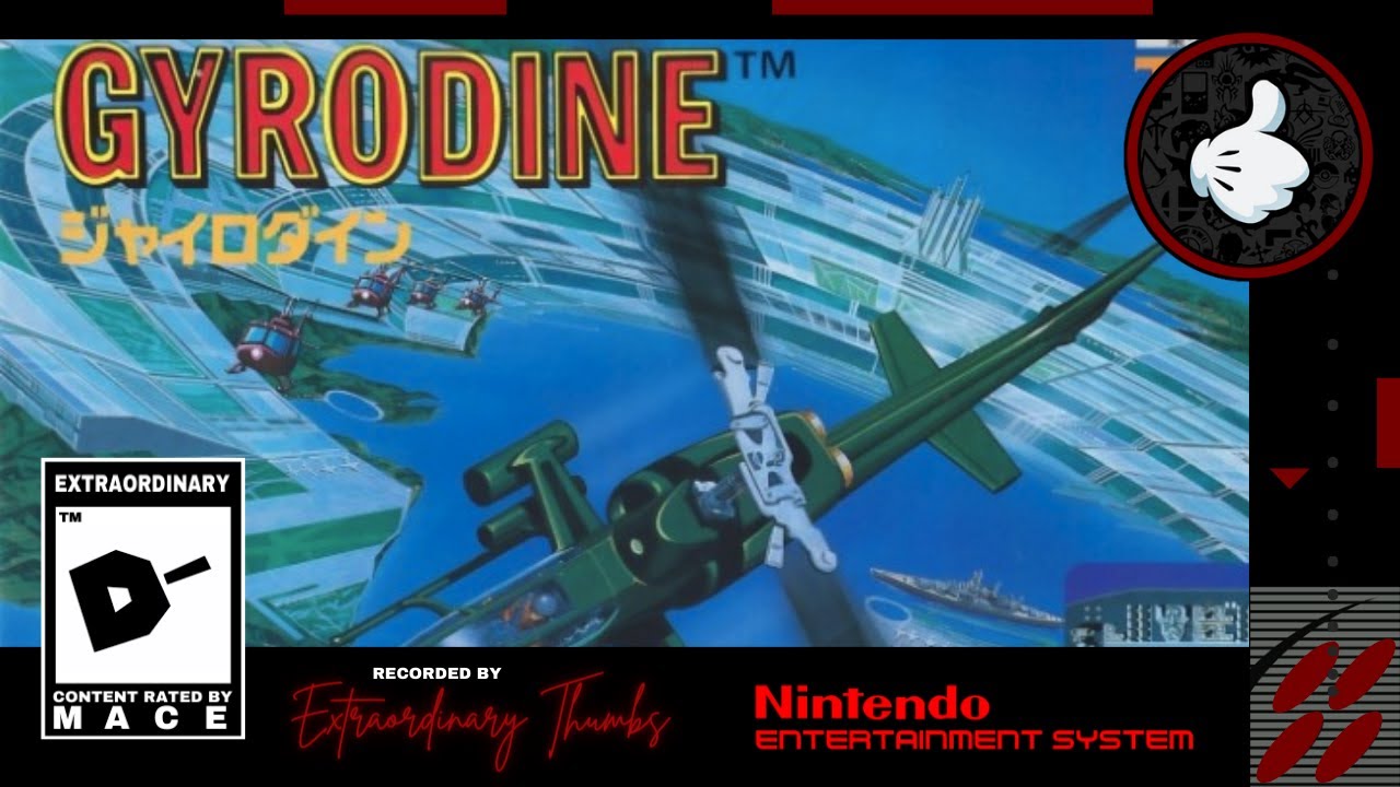 Gyrodine (NES) - Complete Cycle - YouTube