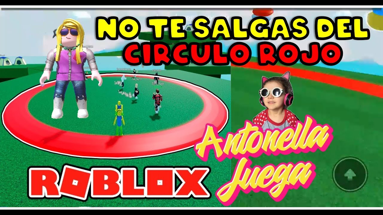 ROBLOX en el circulo rojo "tratando de resistir" lo mas que pueda - YouTube
