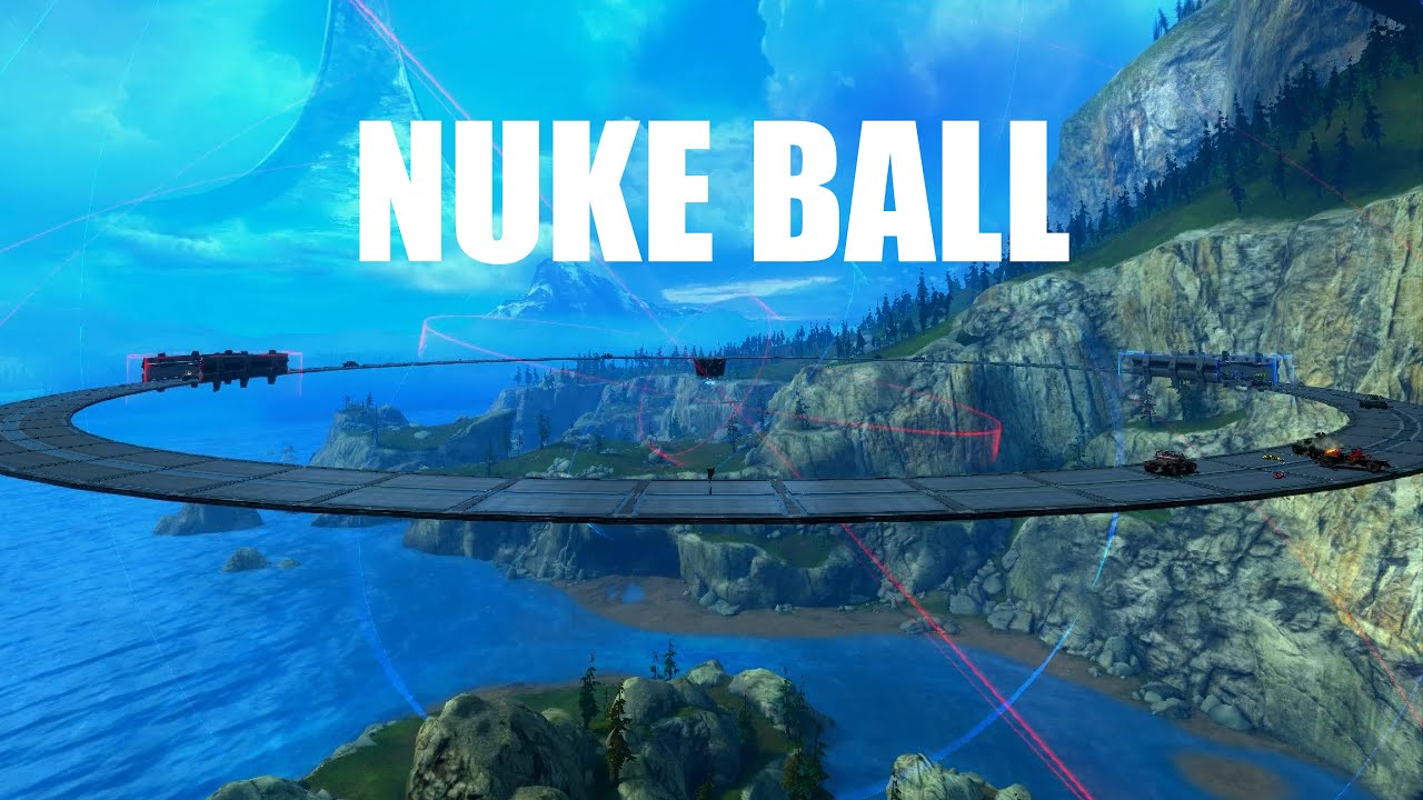 HALO CUSTOM GAME: NUKE BALL - YouTube