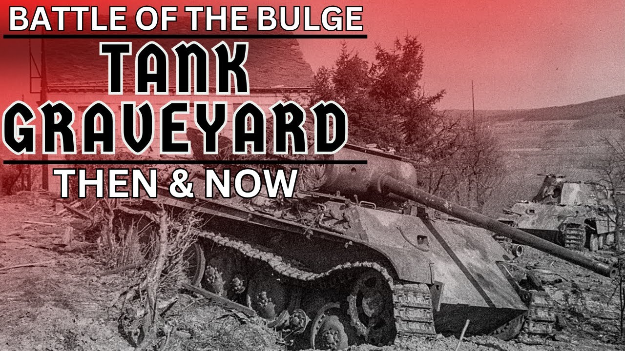 Battle Of The Bulge - Tank Graveyard: La Gleize Then & Now Part 2 - YouTube