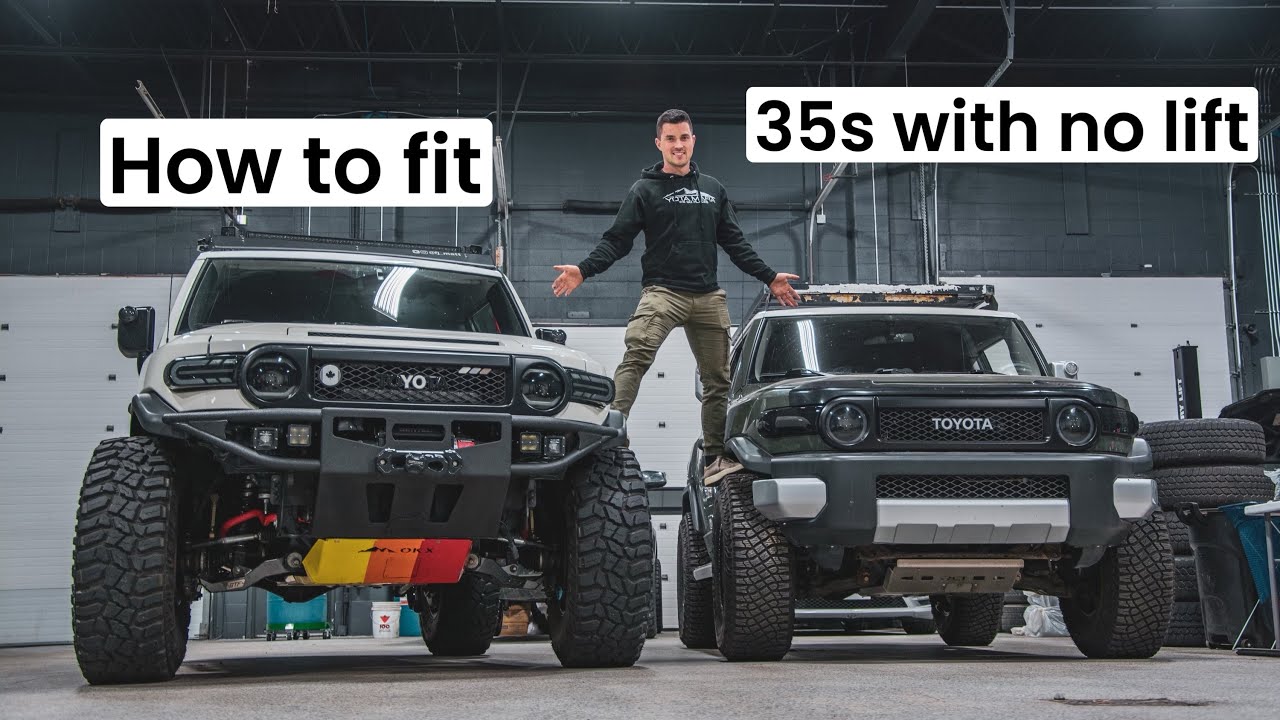 Is bigger better? 35s on an FJ Cruiser - Here's how - YouTube