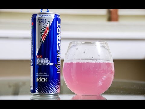 Kickstart Recharge Blueberry Pomegranate Review - YouTube