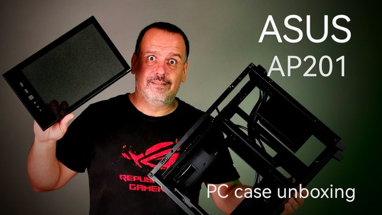 ASUS Prime AP201 case (unboxing and review) - YouTube
