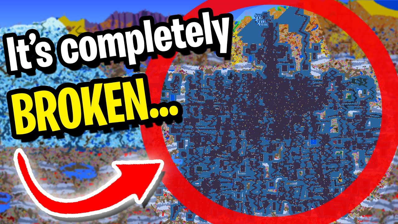 We BROKE Terraria's World Generation... - YouTube