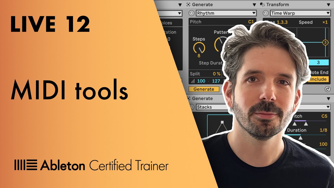 Live 12 : MIDI tools - YouTube