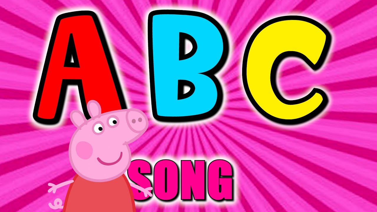 Alphabet Song with Peppa Pig dancing - YouTube