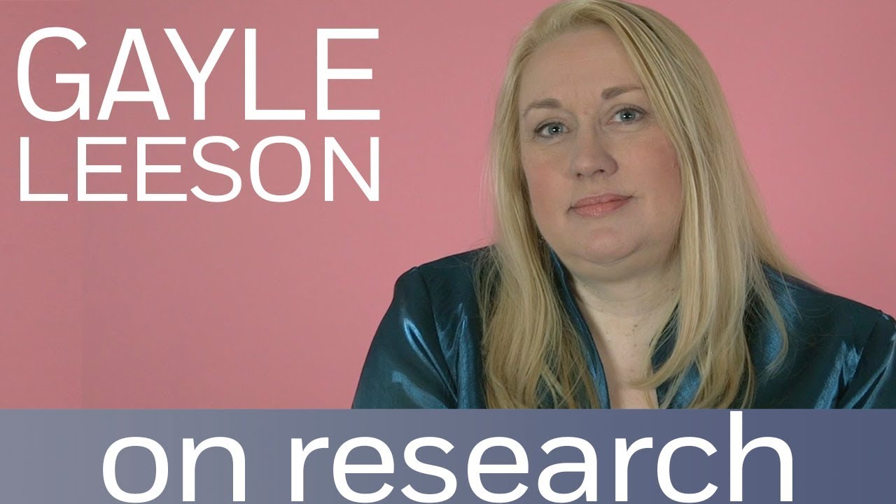 Author Gayle Leeson on research and early writing | Author Shorts - YouTube