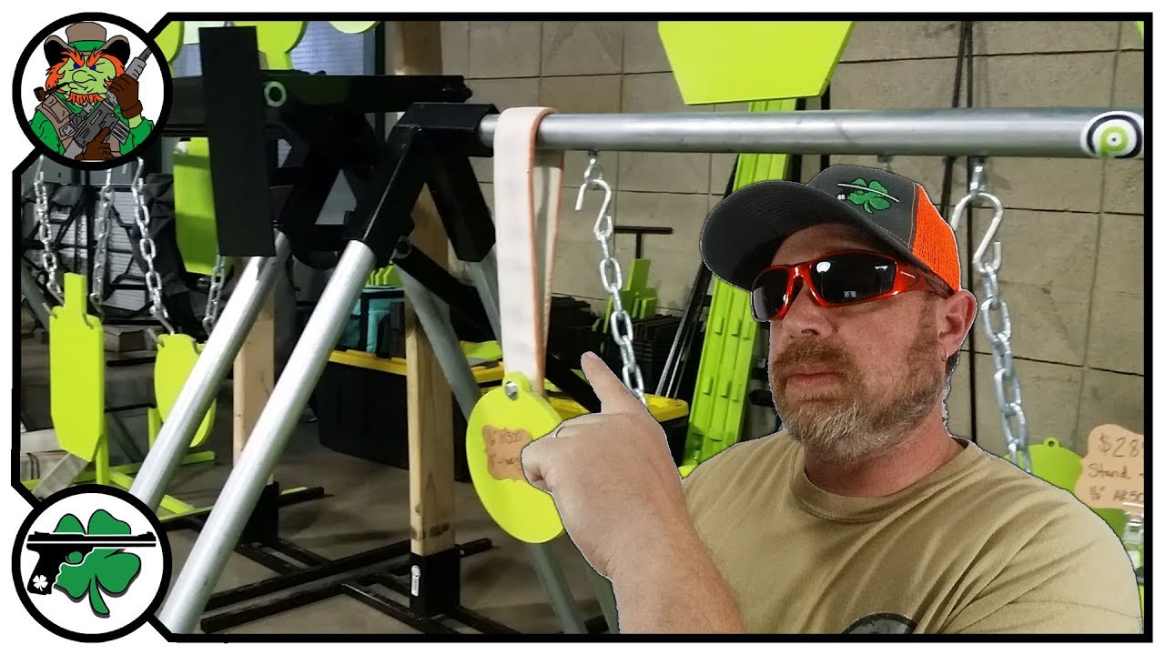 Primeaux Targets AR500 Steel Modular Plate Rack - YouTube