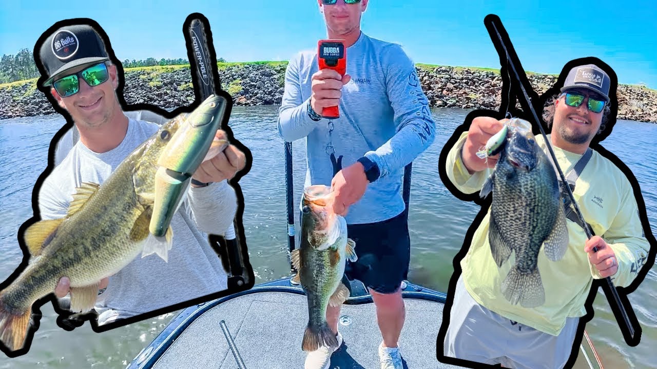 CATCHING GIANT FISH ON A GIANT 12” $600 LURE!!! - YouTube