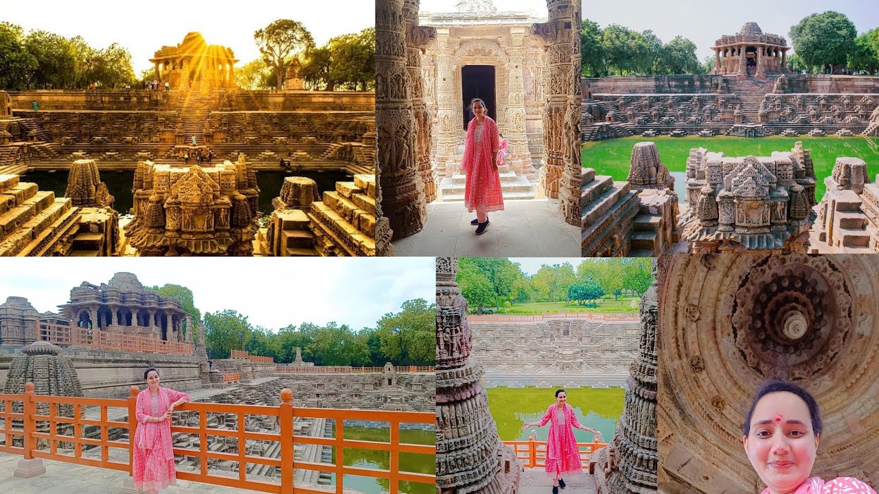 MODHERA SUN 🌞 TEMPLE 🛕Full vlog with Detailed information in hindi ...