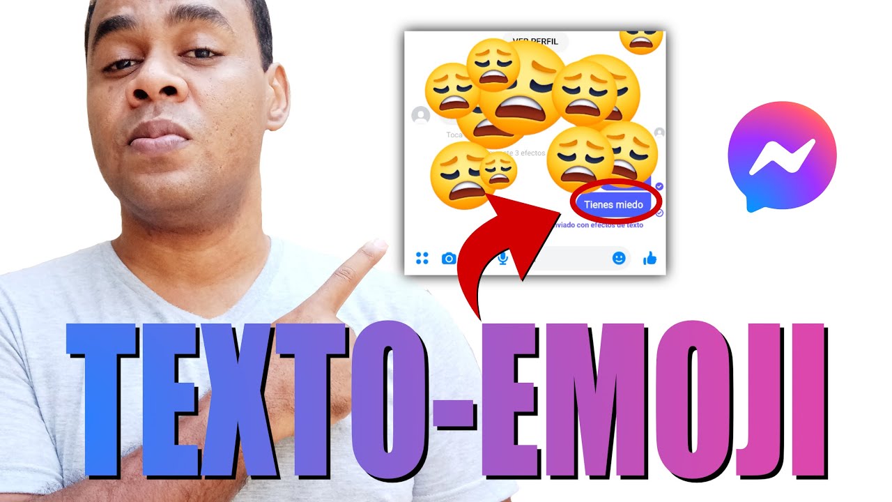 COMO CREAR Texto-Emoji EN LOS CHATS DE Messenger de Facebook - YouTube