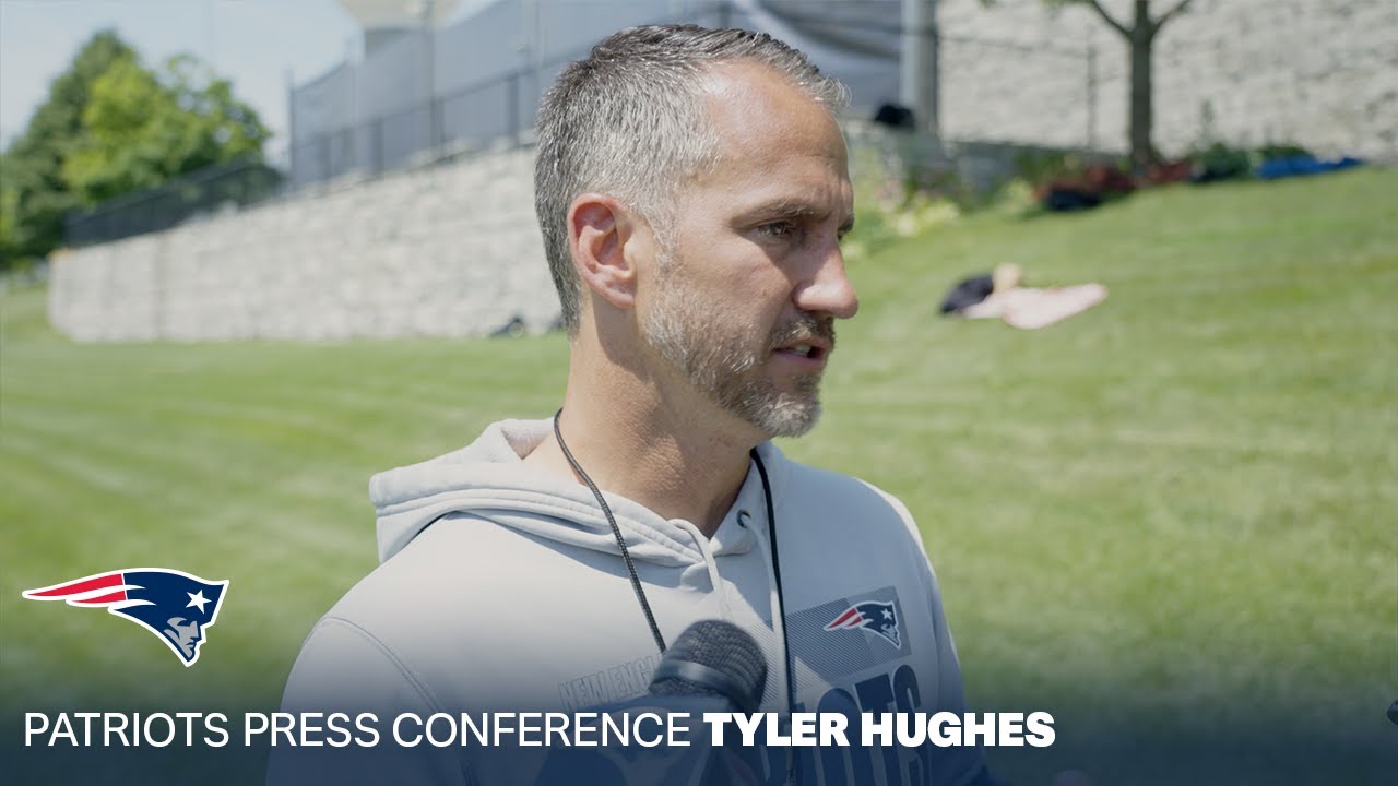 Tyler Hughes: "There's a lot to learn." | New England Patriots Press ...