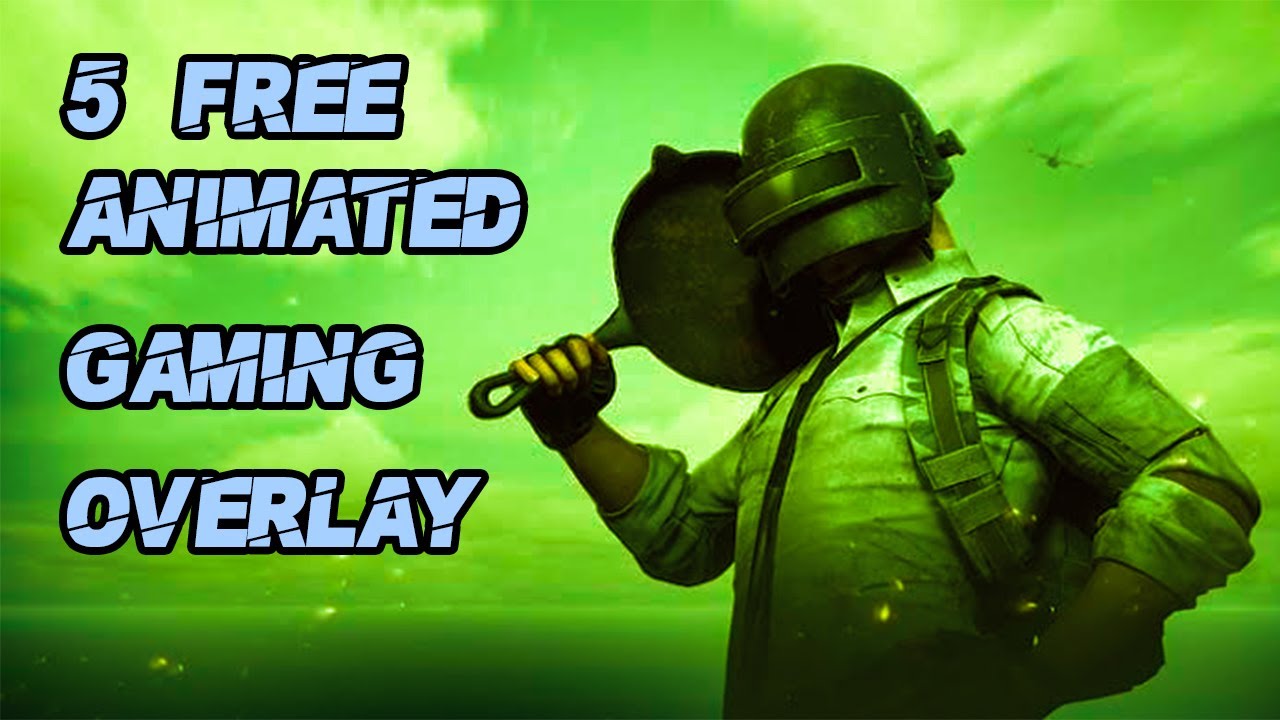 Top 05 Free BGMI Animated Gaming Overlay | Green Screen Overlay | # ...
