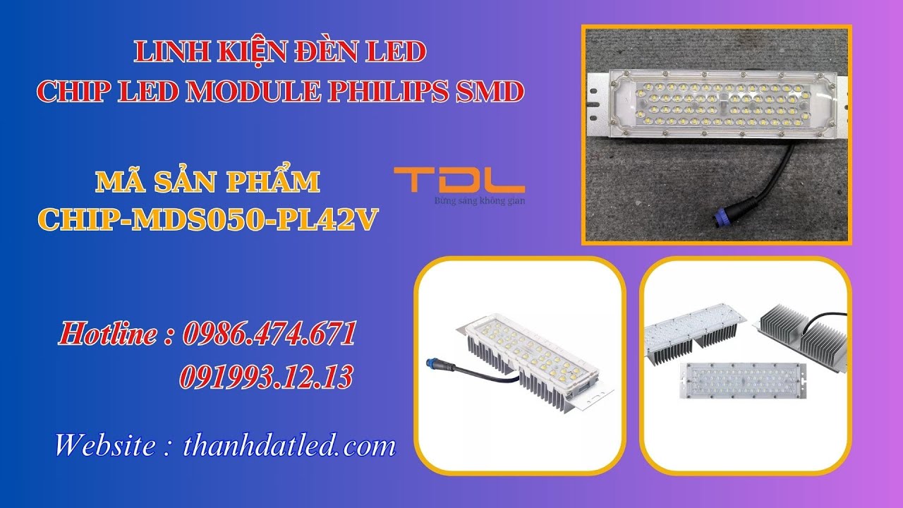Chip Đèn Led Module Philips 50w SMD | Chip Led Philips Module SMD 50w ...