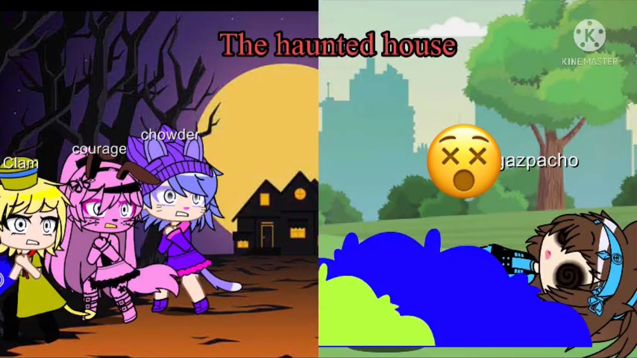 Chowder and camp lazlo meets courage the cowardly dog/the hunted house ...