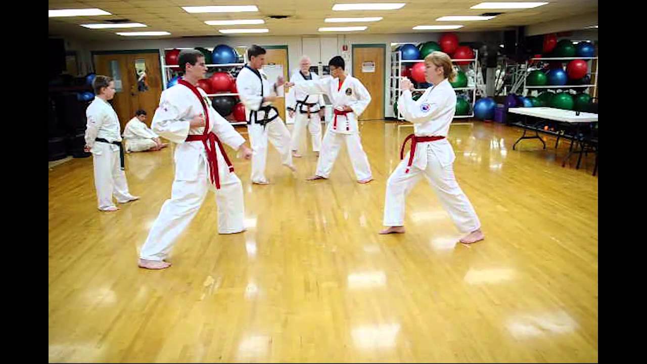 One Step Sparring Tang Soo Do Martial Arts - YouTube