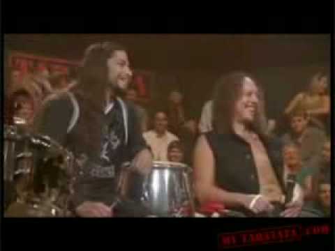 James hetfield imitating Dave Mustaine