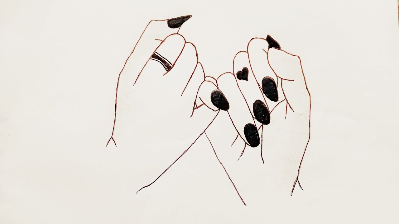 Best Friends Drawing Pencil Sketch | Friendship Day Drawing Easy | How ...