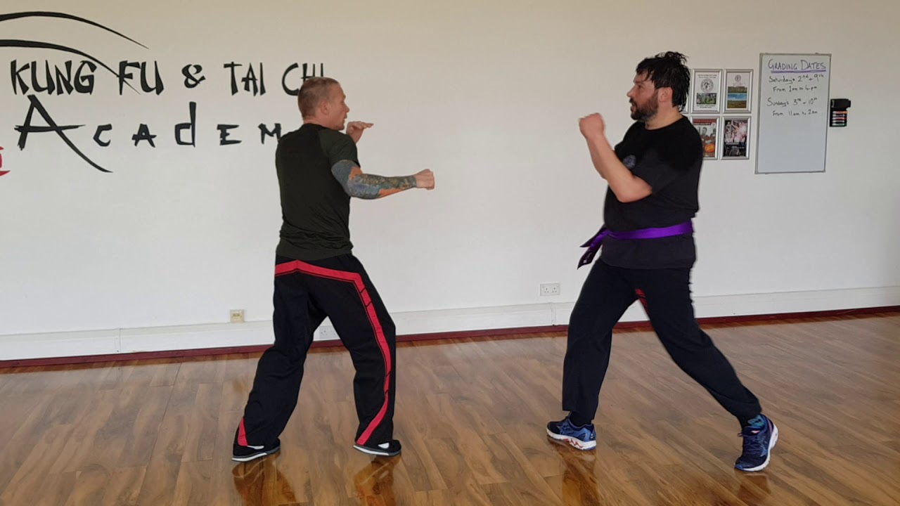 Northern Longfist Kung Fu sparring - YouTube
