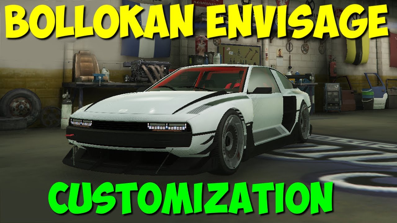 GTA Online: Bollokan Envisage (Hyundai N Vision) Customization - YouTube