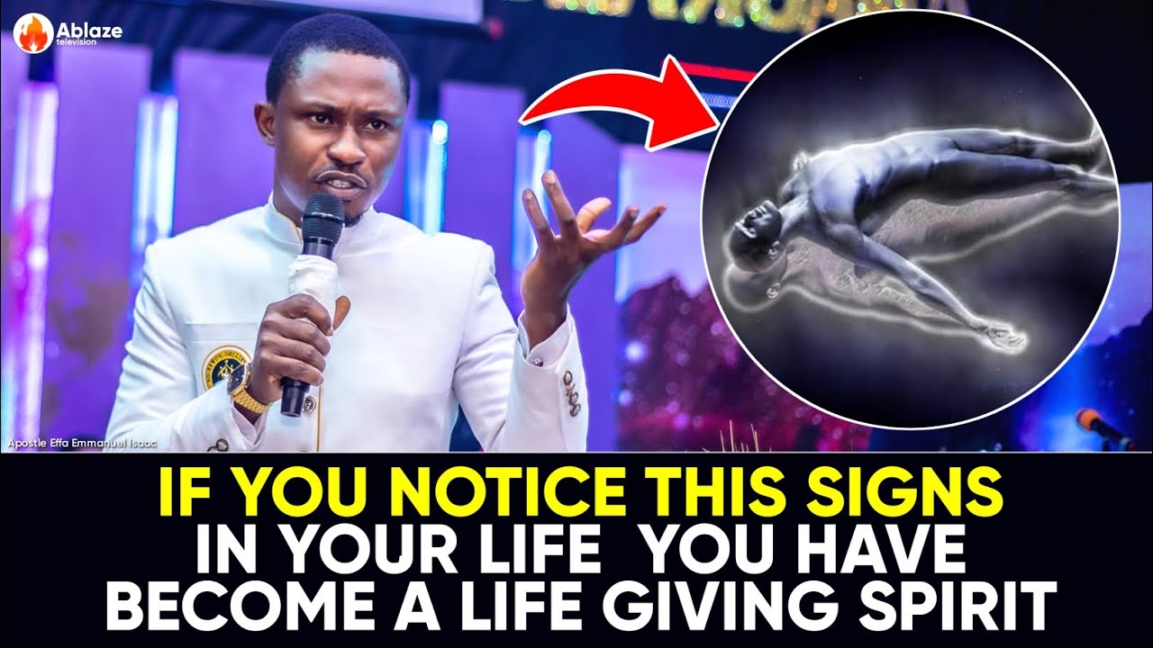 IF YOU NOTICE THIS SIGNS YOU HAVE BECOME A LIFE GIVING SPIRIT | APOSTLE ...