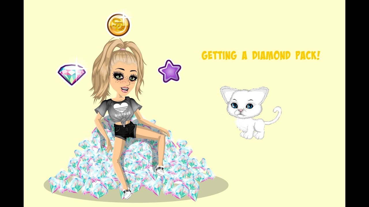 GETTING A DIAMOND PACK ON MSP! - YouTube