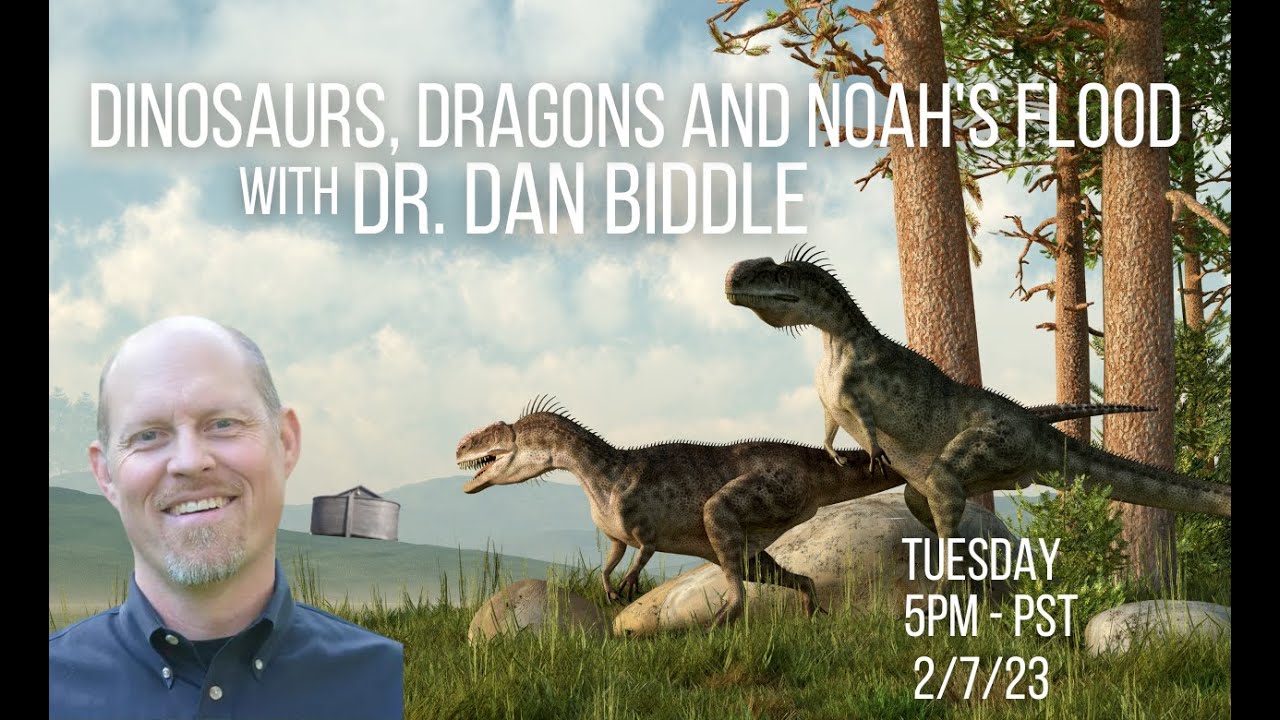 Dinosaurs, Dragons & Noah's Flood with Dr Dan Biddle - YouTube