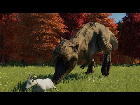 Jurassic World Evolution 2: Spinosaurus vs T-Rex | Marine | Dinosaurs ...