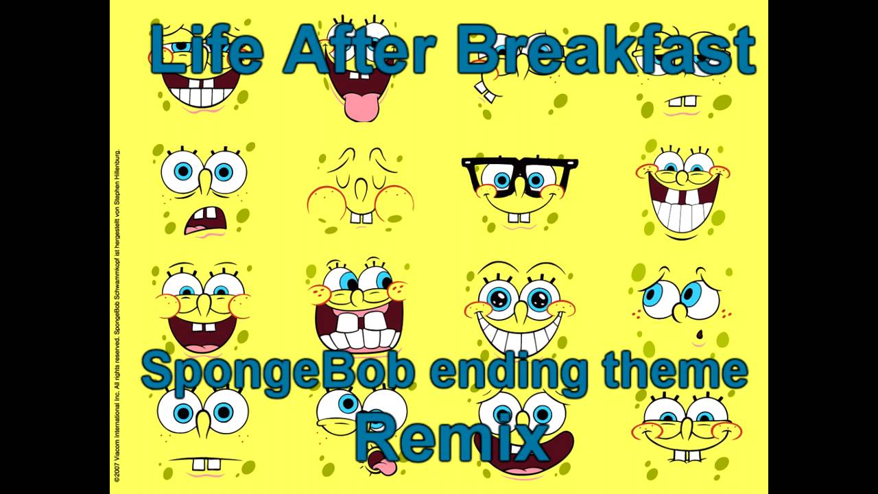 SpongeBob ending theme (remix) - YouTube