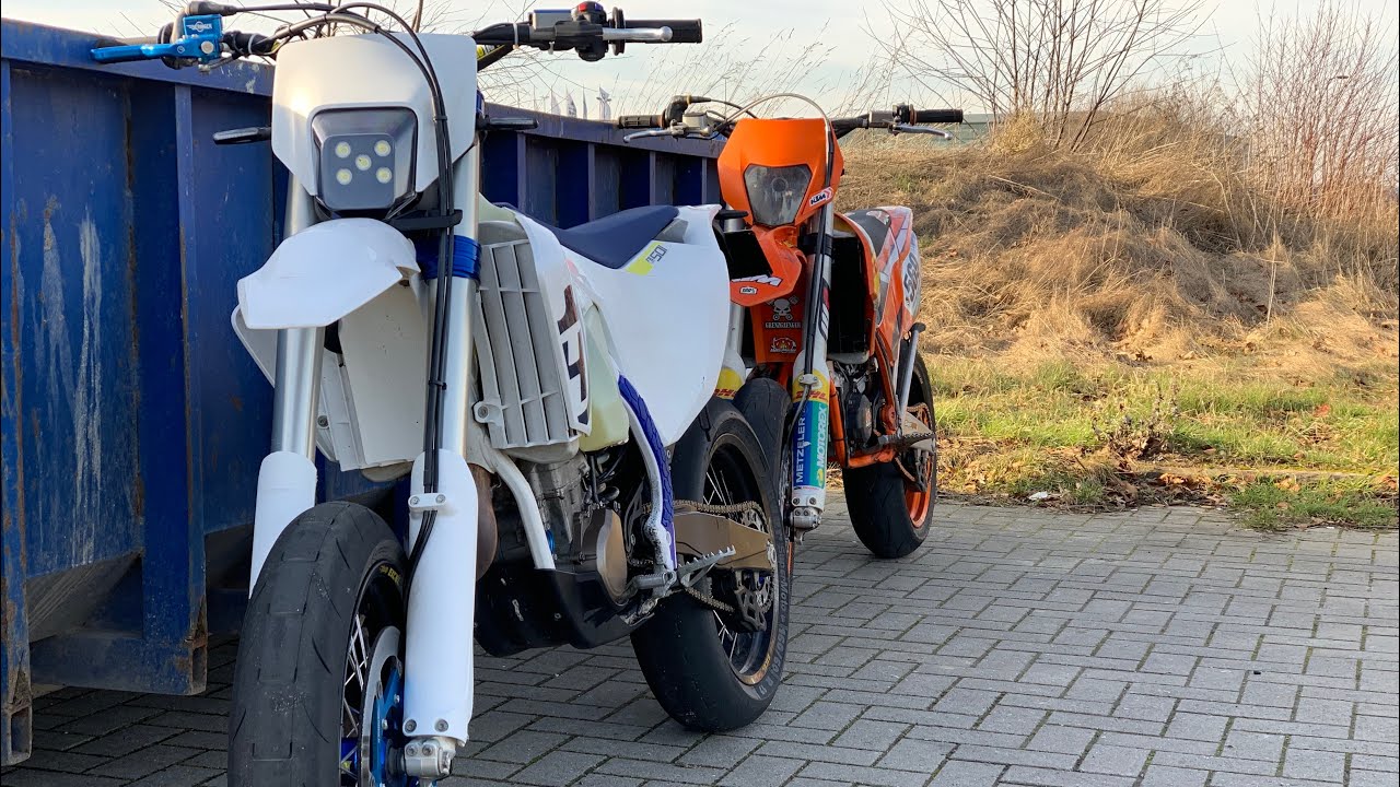 HUSQVARNA 501 SUPERMOTO - YouTube