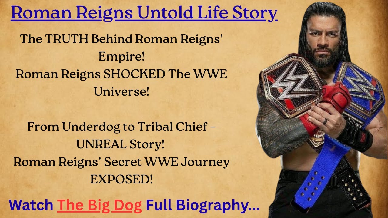 Roman Reigns Life Story | Roman Reigns Bography | Roman Reigns Success ...