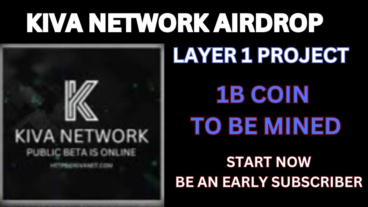KIVA NETWORK. START MINING EARLY FOR POSSIBLE $800 REWARDS - YouTube