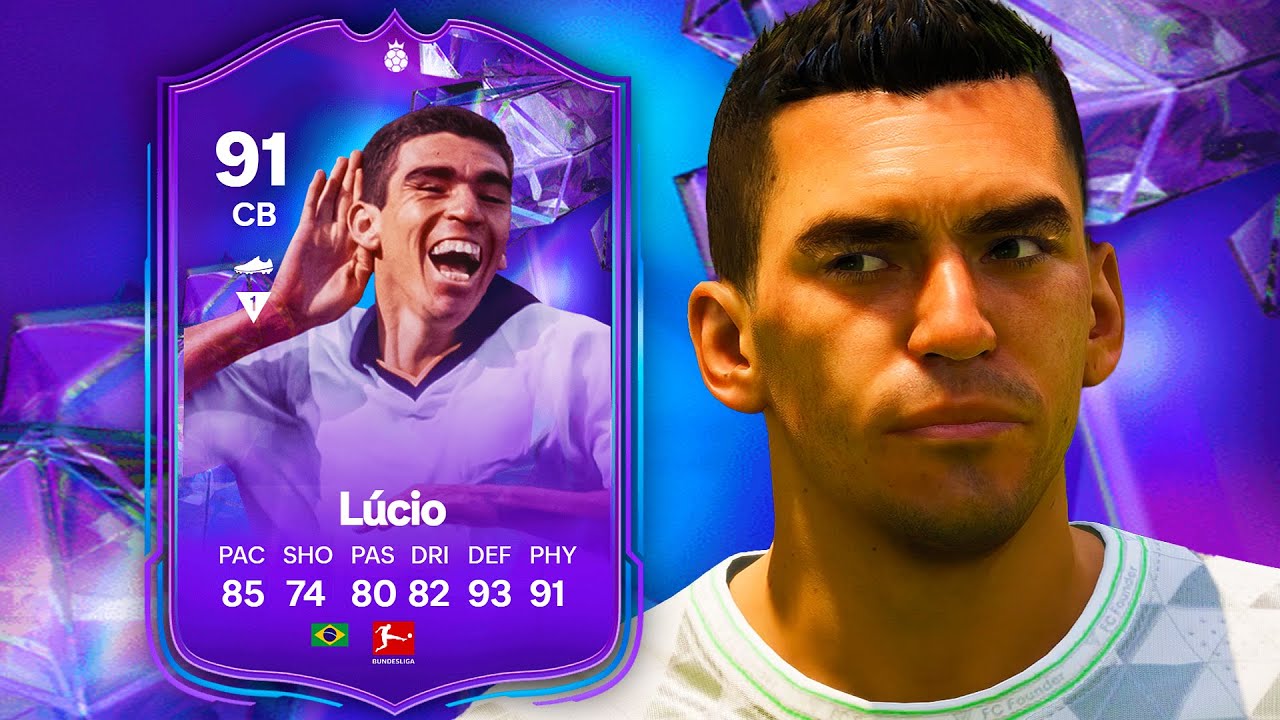 91 Fantasy Hero Lucio Player Review - EA FC 24 - YouTube