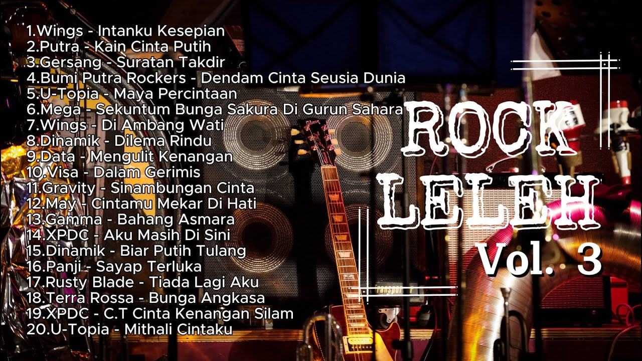 Lagu Jiwang Rock Leleh 20 (Vol 3) Rock Kapak 80an 90an - Wings Mega ...