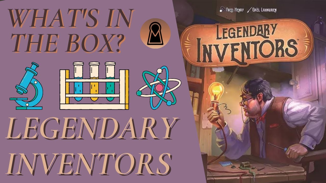 What's In The Box? Legendary Inventors Unboxing - YouTube